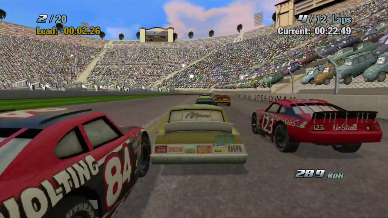 Cars: The Video Game | Darrell Cartrip | LA International Speedway | #1 ...