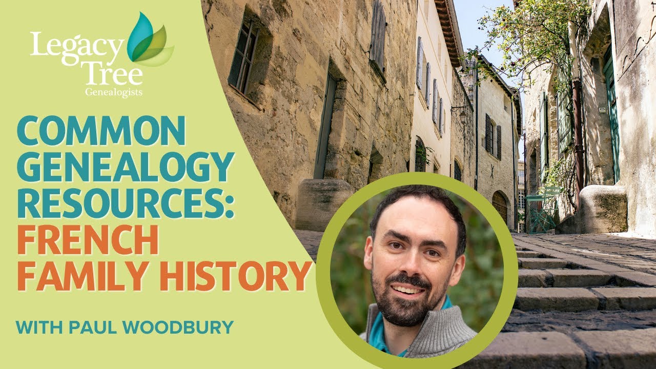 Common Genealogy Resources for French Family History - YouTube