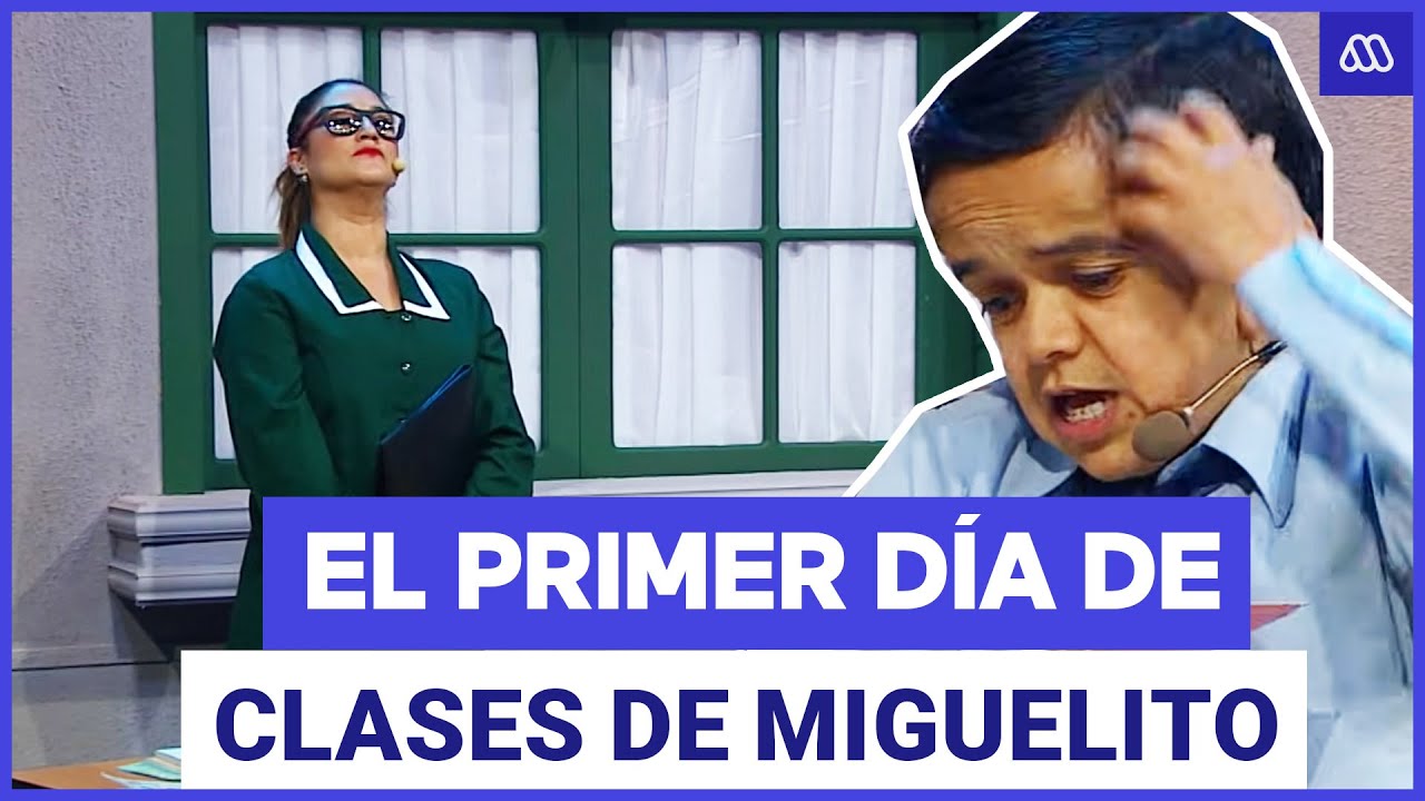 El entretenido primer día de clases de Miguelito en Detrás del Muro ...