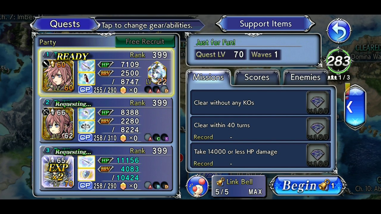 [DFFOO Event] Cycle of Battle [Co-op] - YouTube