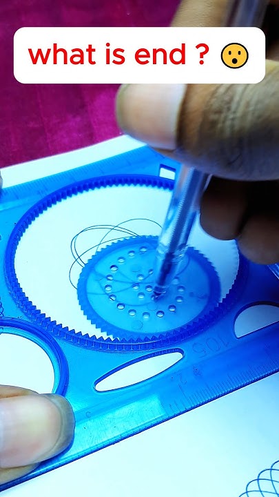 Learn How to Make Mesmerizing Spirograph Designs! ️ #shorts #art #drawing #drawingideas #usa ...