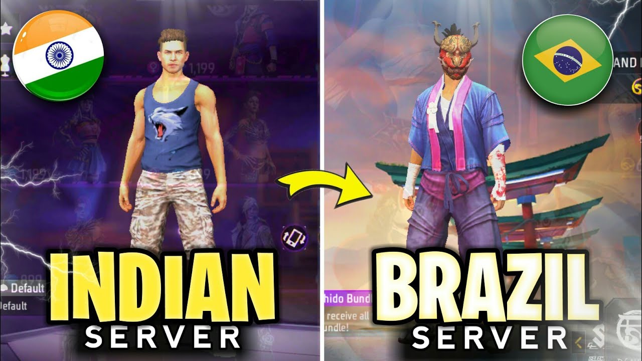 FREE FIRE BRAZIL SERVER IN 2025😱⚡🇧🇷 | Buy Any Item by Gold 💵 - YouTube