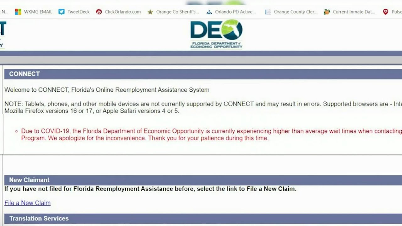 Florida Unemployment Sign In