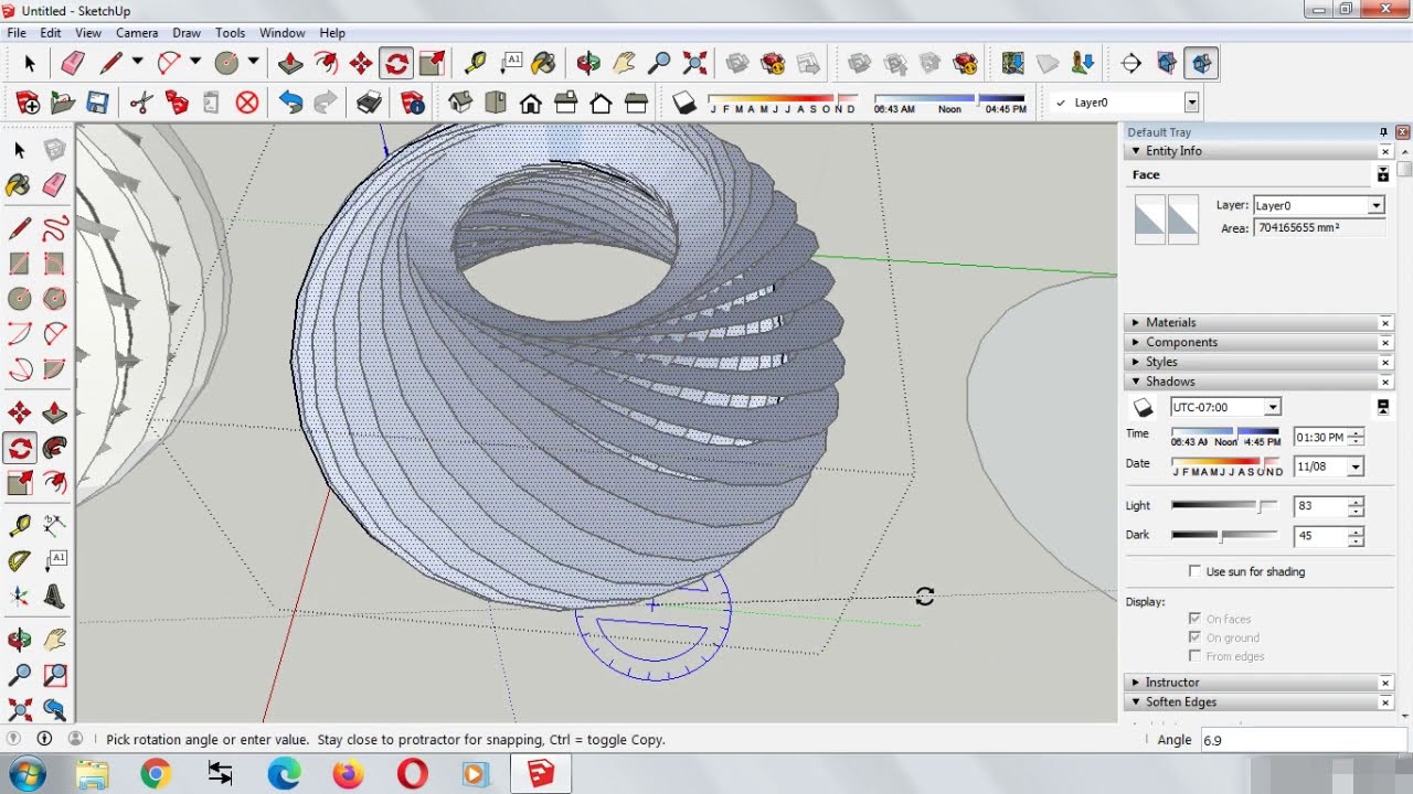 SKETCHUP COMPONENTS | NATIVE TOOLS #trending #tutorial #shorts - YouTube