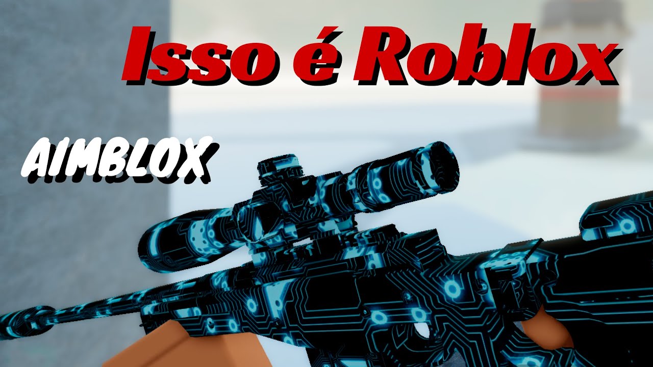 Aimblox Beta | Melhor jogo de Tiro do Roblox? - YouTube