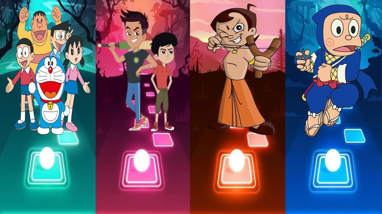 Doraemon Vs Chikoo and Bunty Vs Chhota Bheem Vs Ninja Hattori (New ...