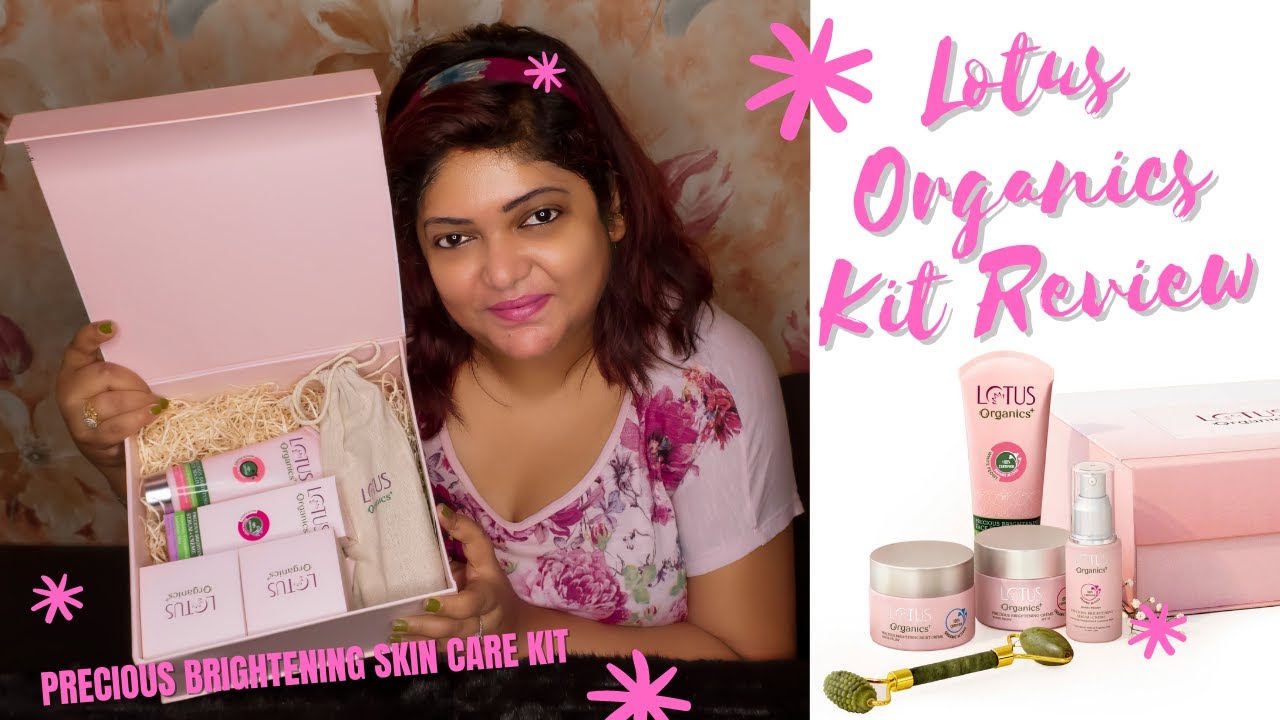 Lotus Organics Precious Skin Care Products Kit Review | Day & Night ...