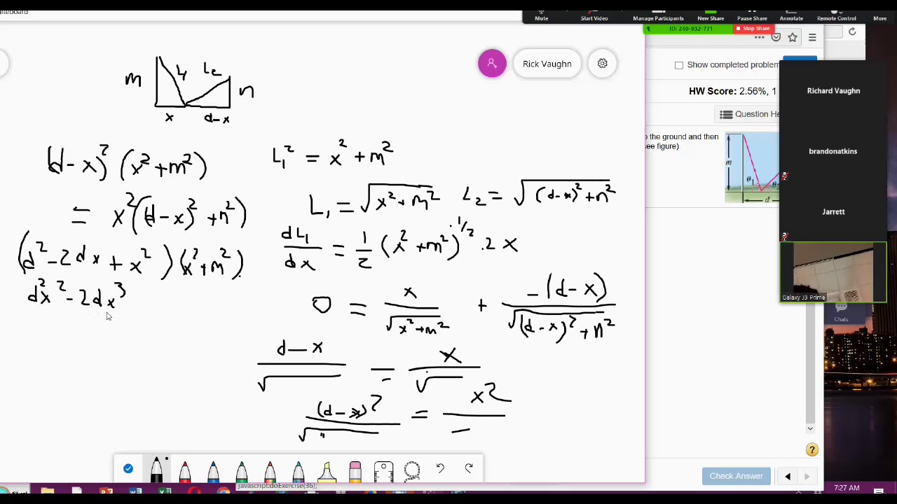 Calc I Problem 39 - YouTube