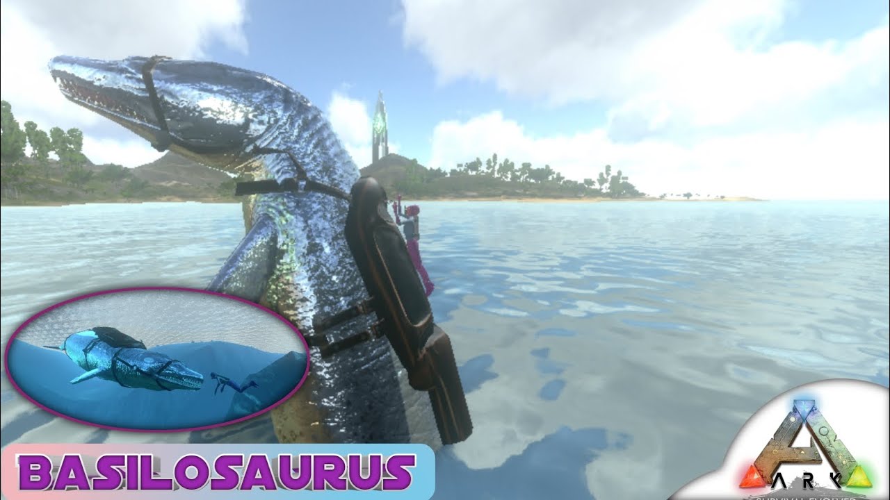 Taming Basilosaurus paus purba yang Terlalu OP || Ark Mobile New ...