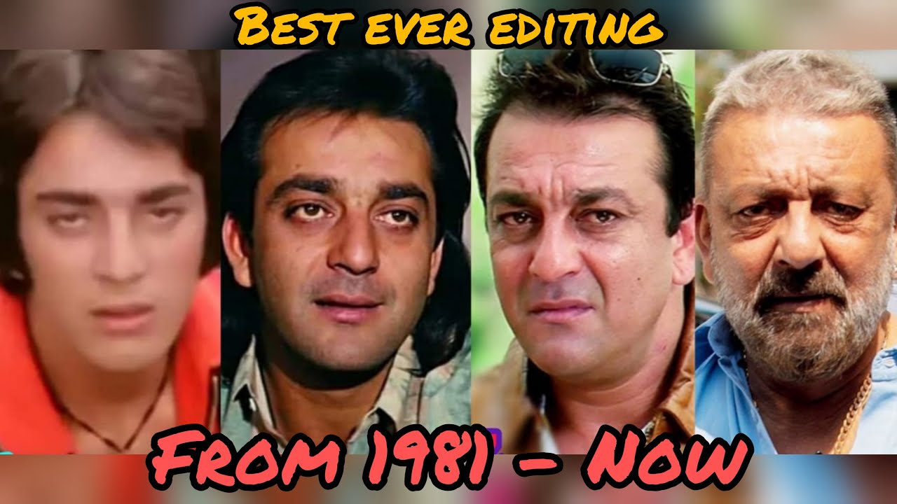 Sanjay dutt Every Year Evolution From 1959 - Now || Then and Now. # ...