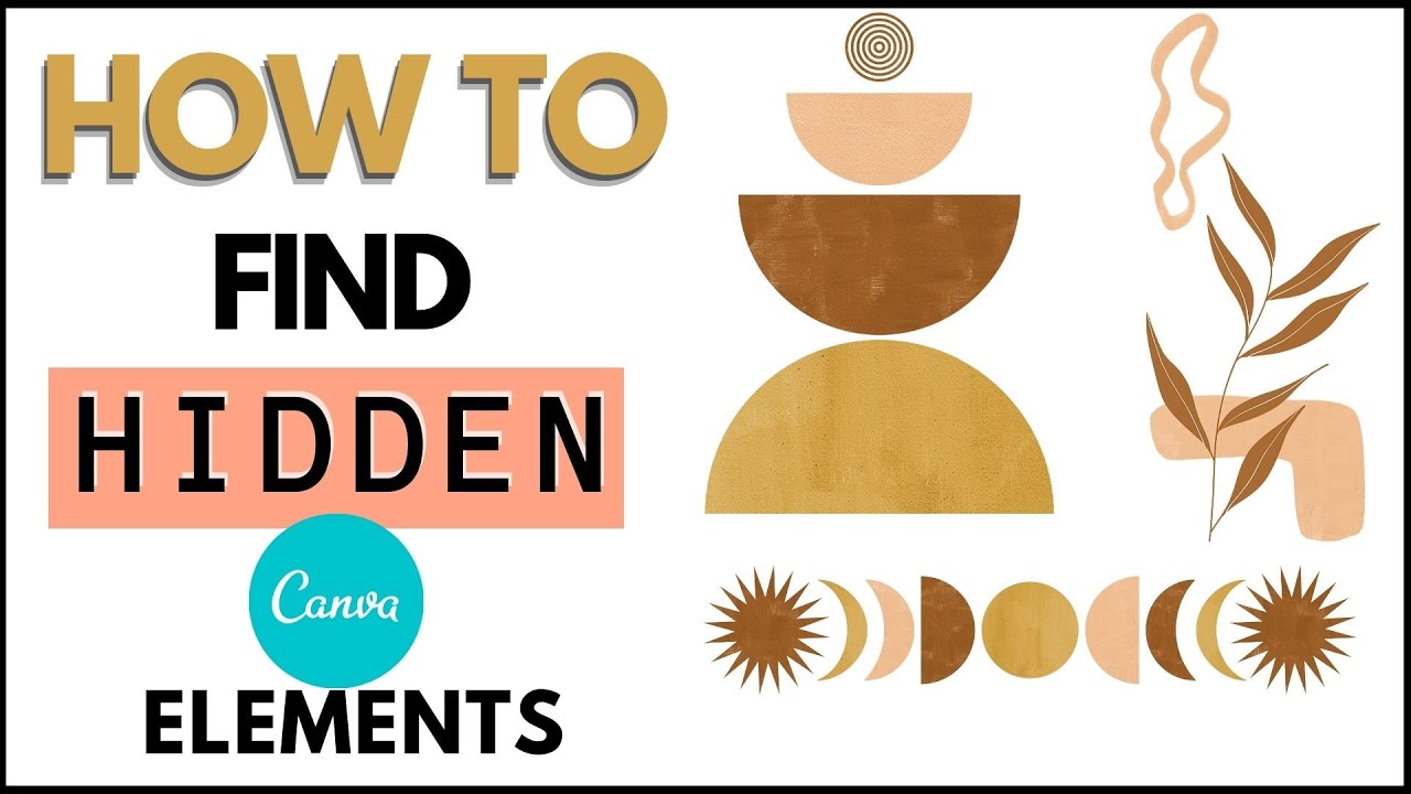 How To Find Elements In Canva PART 1 YouTube How To Find Elements In Canva PART 1 YouTube