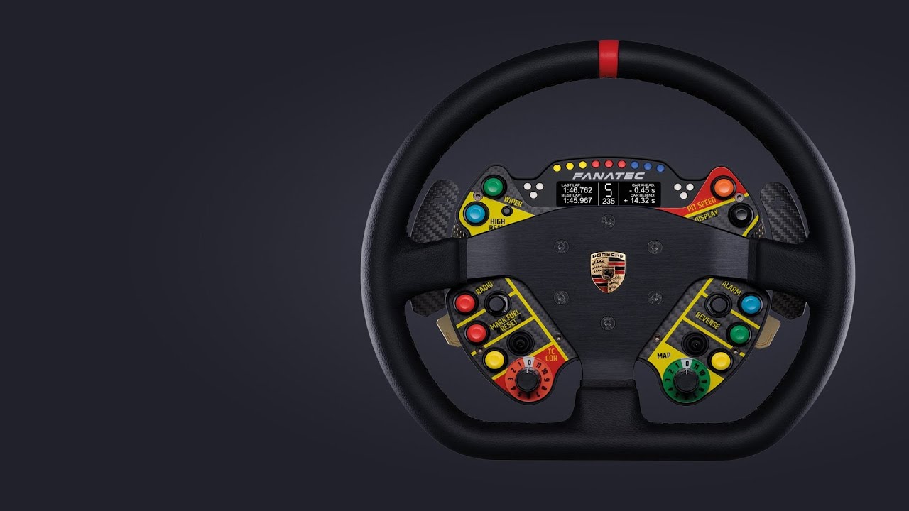 Podium Steering Wheel Porsche 911 GT3 R - Unboxing e Recensione! - YouTube