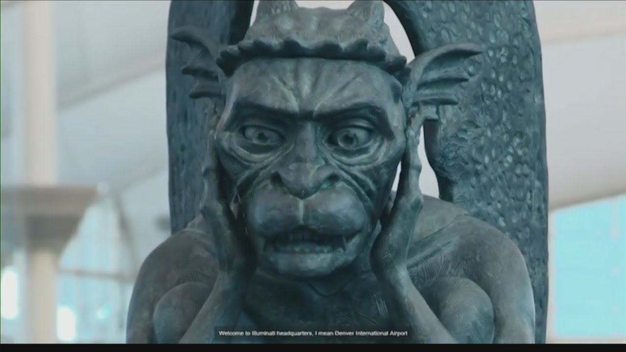 Talking Gargoyle - at an Airport? - YouTube