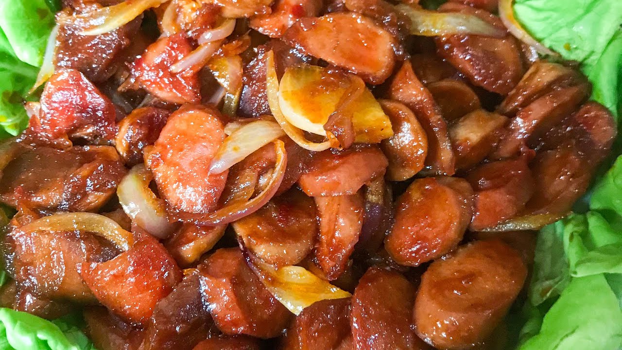 Sambal Sosej 〖 Spicy Sausages 〗 - YouTube