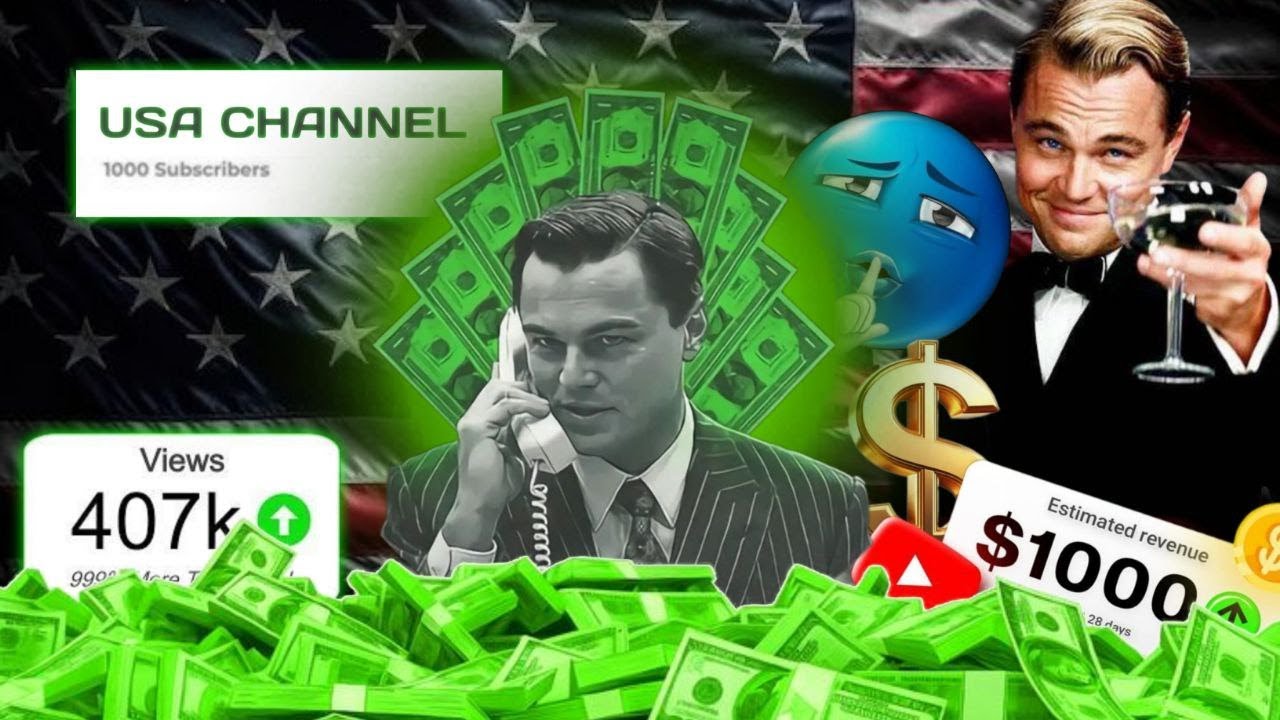 My Usa YouTube Channel Earning Revealed? - YouTube