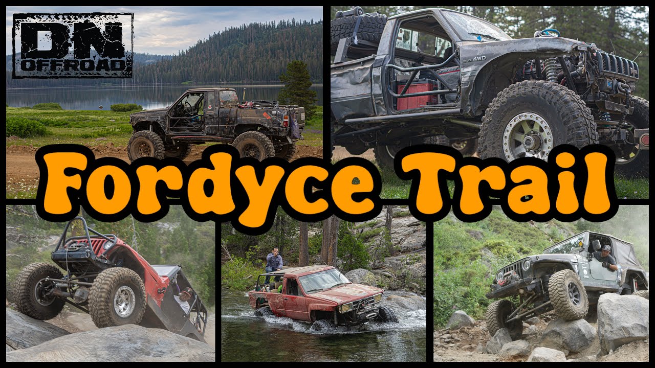 Fordyce Trail! Rock Crawling Adventure to California Hardest Offroad ...