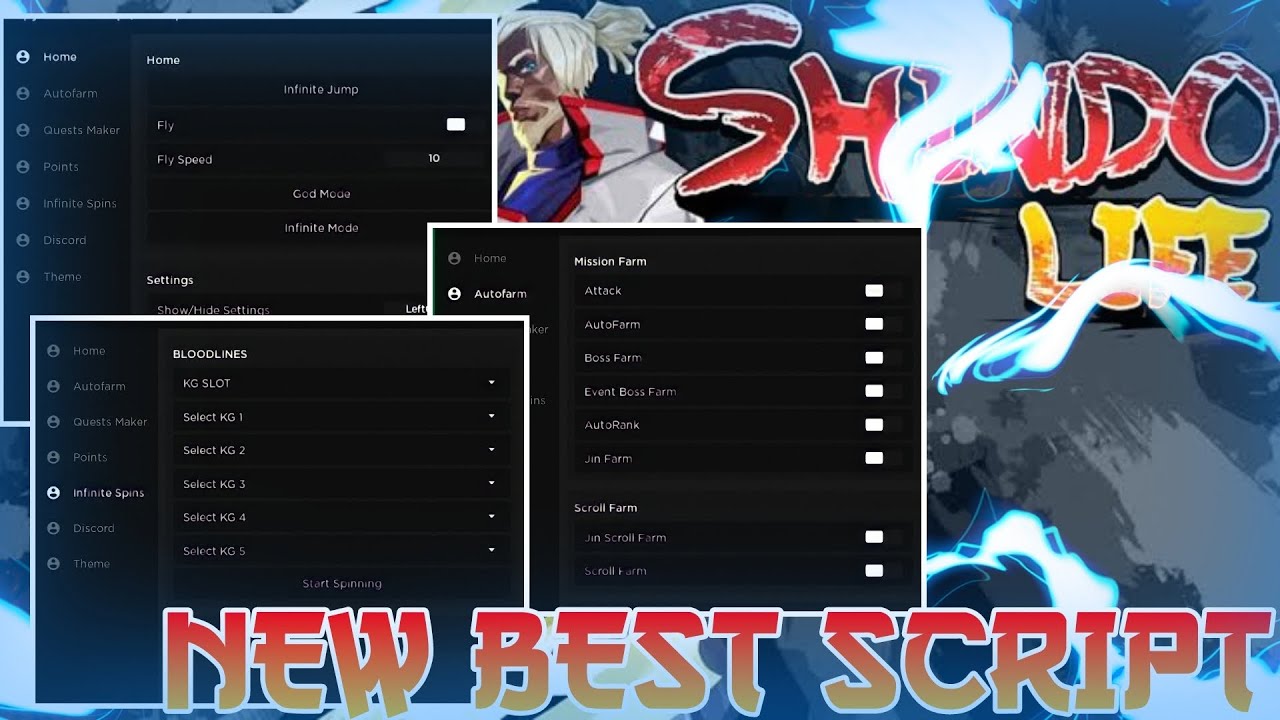 [UPDATE] ROBLOX Shindo Life Hack GUI | God Mode | Auto Farm | Inf Spin & More | *Pastebin 2022 ...