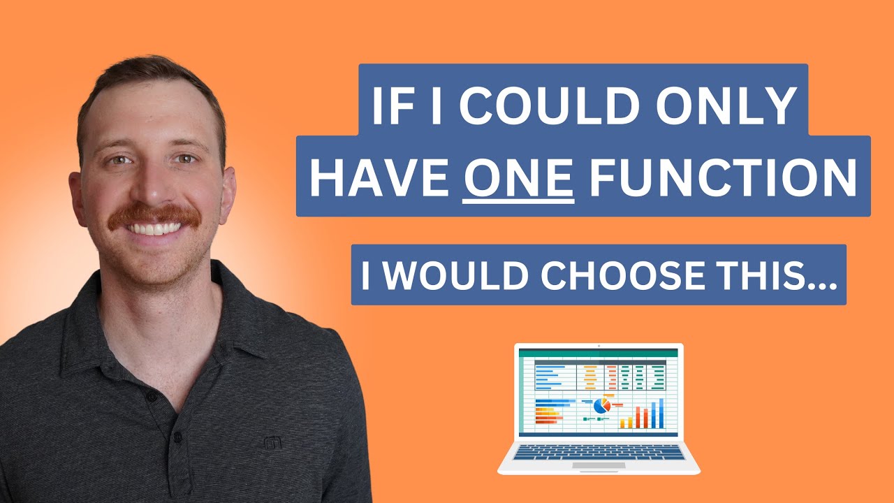 The MOST Important Spreadsheets Function - YouTube