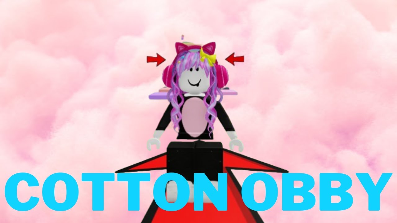 We Played Cotton Obby On Roblox!! - YouTube
