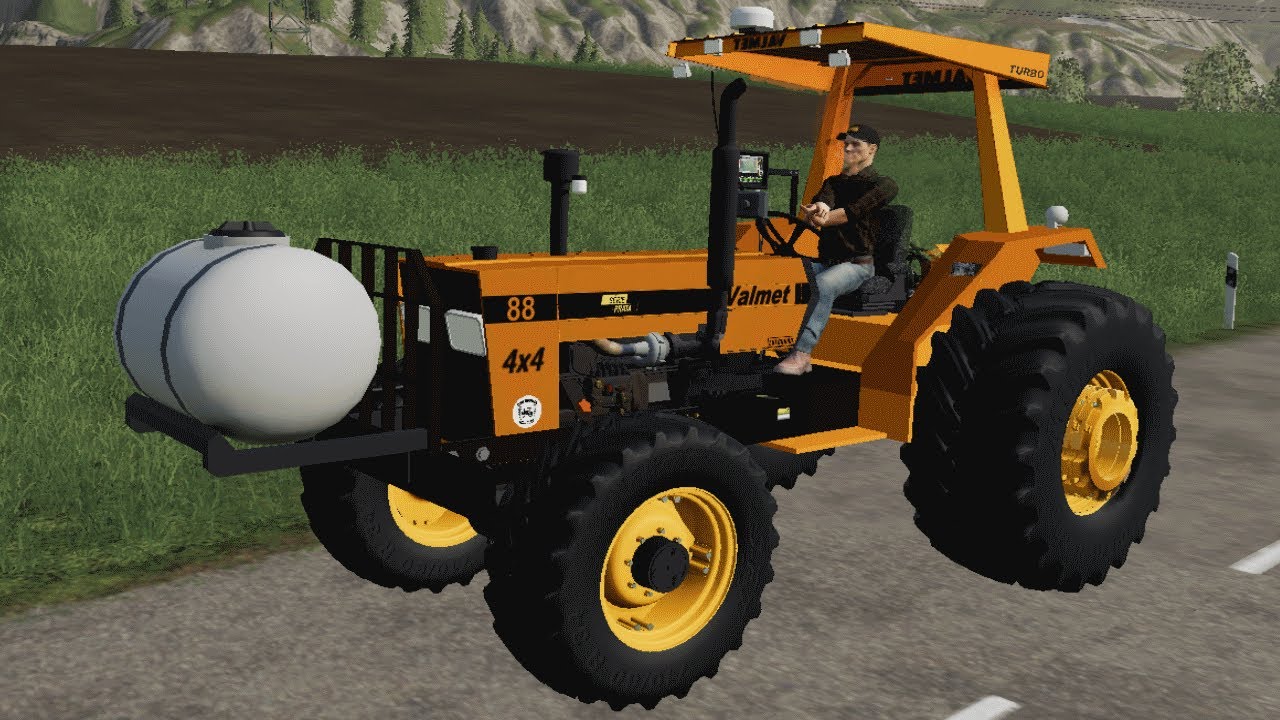 Valmet 88 Turbo 4x4 | Farming Simulator 19 - YouTube