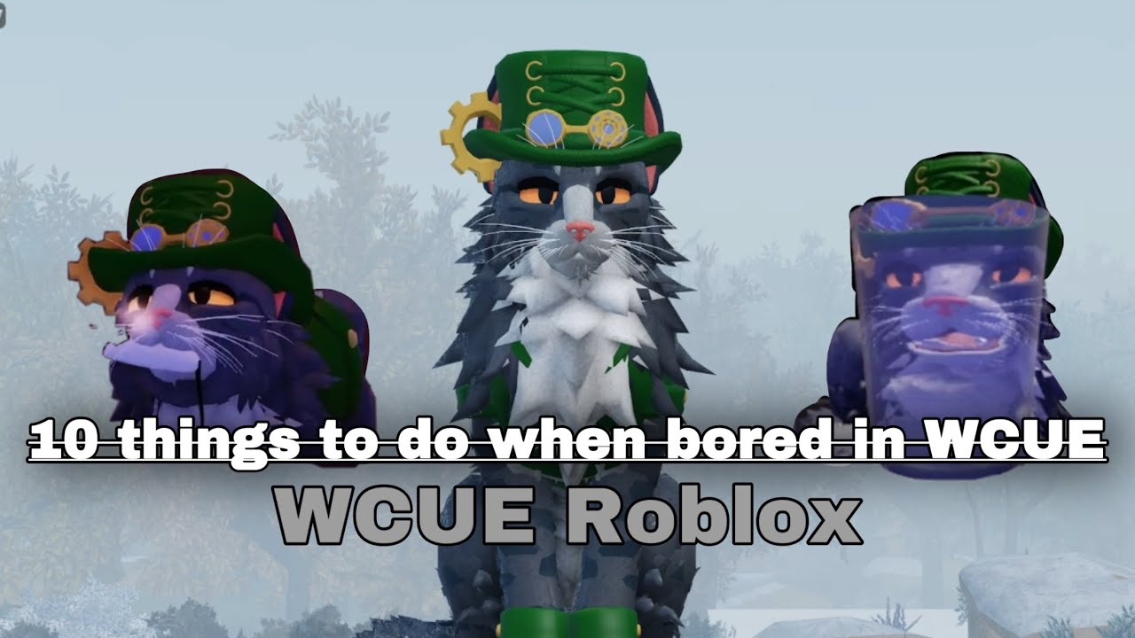 10 Things to do when bored in WCUE | WCUE Roblox - YouTube