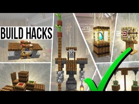 MINECRAFT BUILD HACK 😇 - YouTube