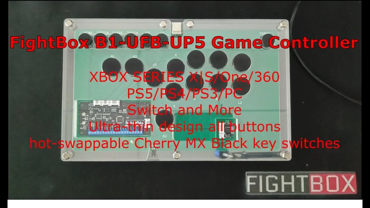 FightBox B1-UFB-UP5 Game Controller Playing Fighting EX Layer On ...