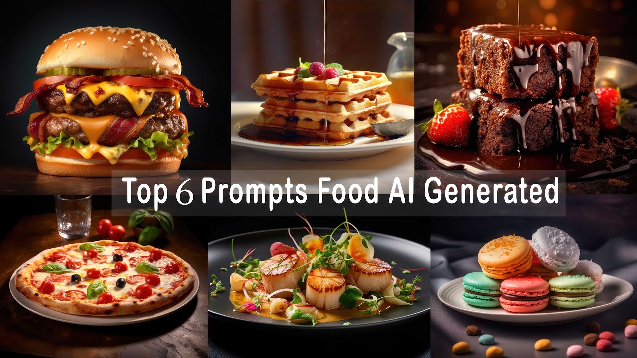 Top 6 Ultimate MidJourney Prompts FOOD Ultra Realistic AI Generated ...