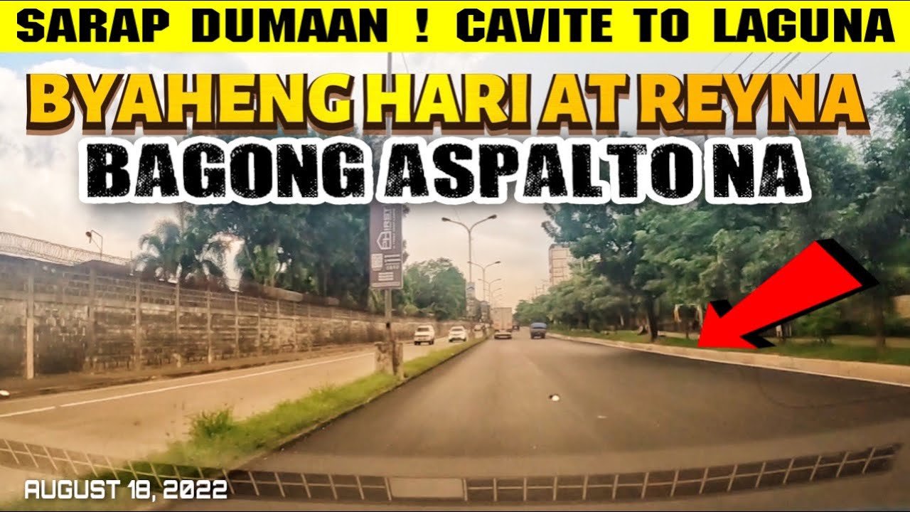 SARAP MAGDRIVE DITO ! BAGONG ASPALTO.. DAANG HARI AT DAANG REYNA | LAS ...