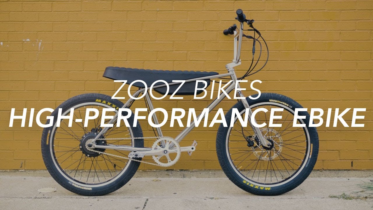Zooz Bikes Urban Ultralight high-performance eBike - YouTube