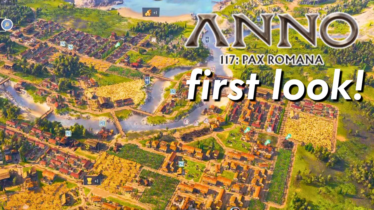 Is Anno 117: Pax Romana the BEST new city building game of 2025? - YouTube