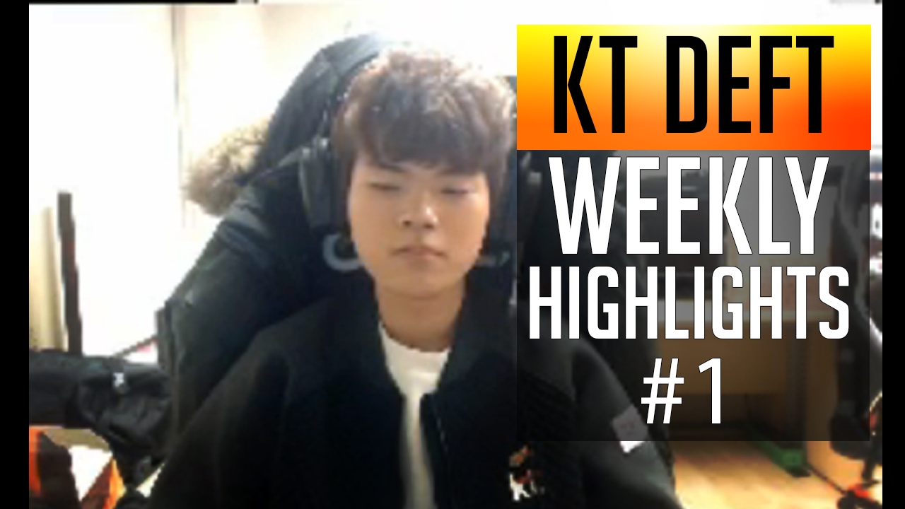 KT DEFT Stream | Solo Queue | Competitive Highlights #1 - YouTube