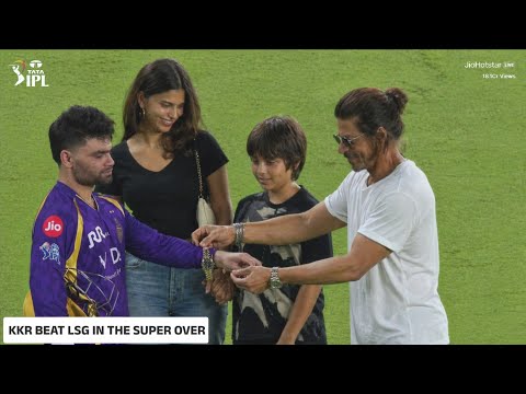 Shahrukh Khan gave most expensive Rolex watch to Rinku Singh after KKR vs LSG super over IPL 2026