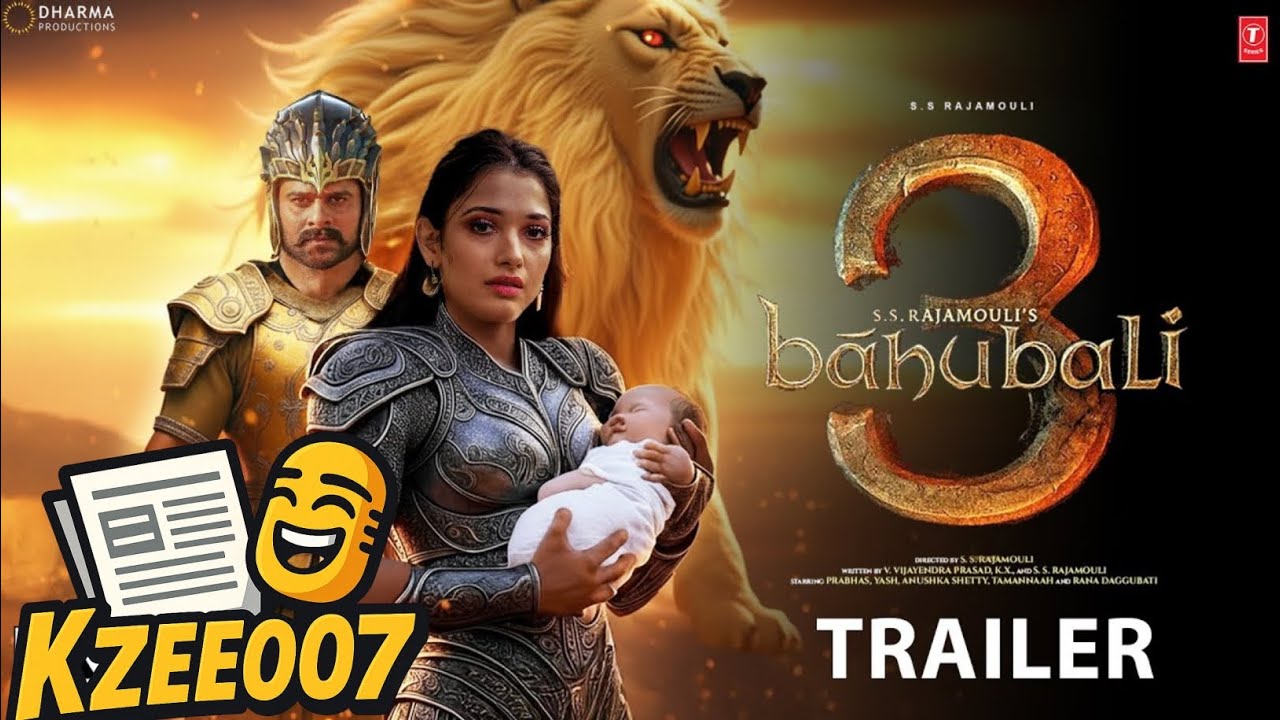 BAHUBALI 3 : Official Hindi Trailer | Prabhas, Anushka Shetty | S.S ...