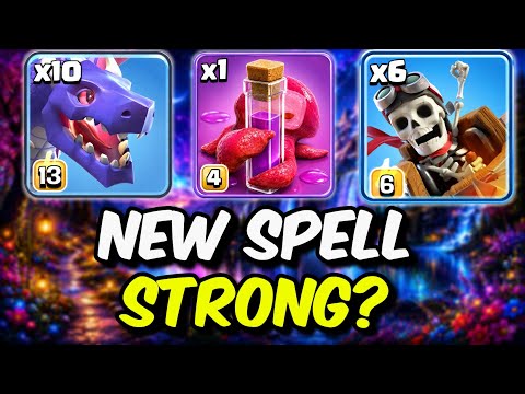 Is the New Angry Spell Worth Using with Air Spam? - Clash of Clans 