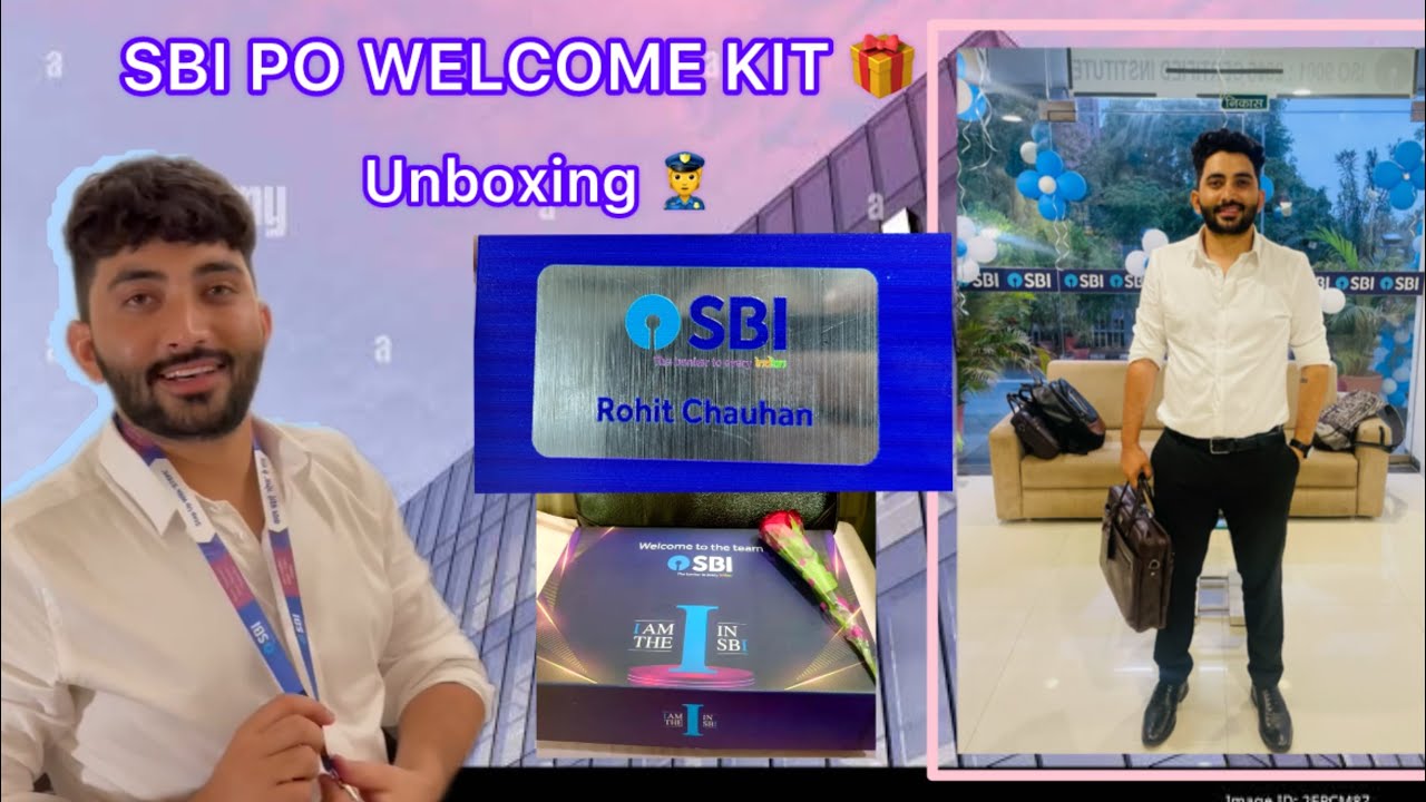 WELCOME KIT 🎁 UNBOXING || SBI PO || PO 2023-24 - YouTube