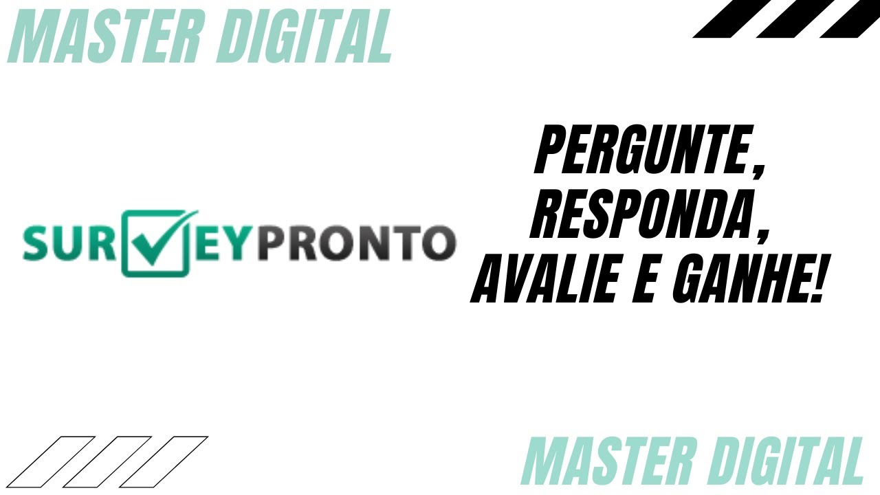 Pergunte, Responda, Avalie e Ganhe! (Survey Pronto) - YouTube