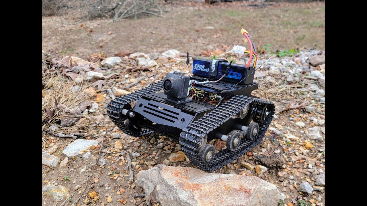 OpenIPC RC FPV Tank -- Hush - YouTube