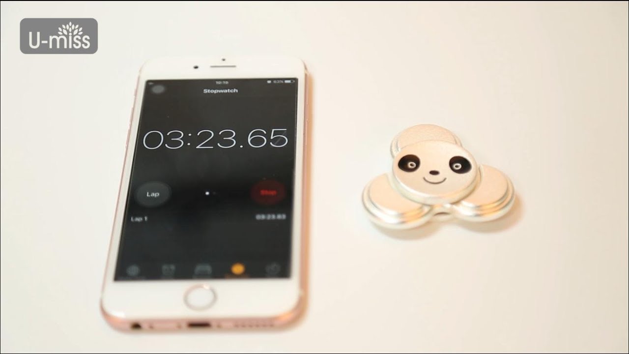 Panda Face Fidget Hand Spinner - YouTube