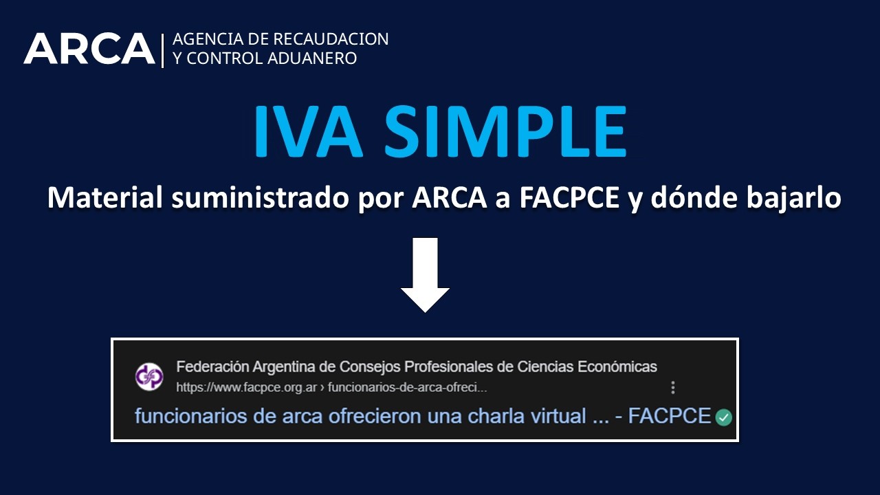 IVA SIMPLE: Qué es y Cómo usar el sistema de ARCA ex AFIP - YouTube