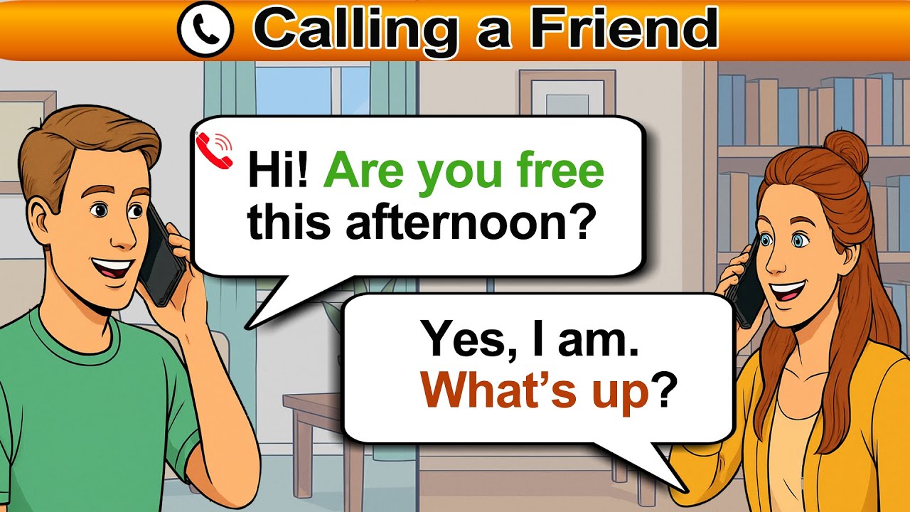 Phone Calls Conversation for Beginners - YouTube