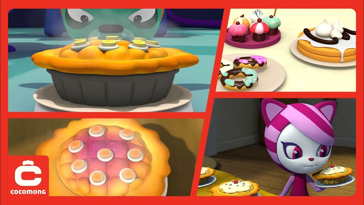 Popular cocomong episode_6 Villain Virus king VS Candy paw [MUKBANG ...