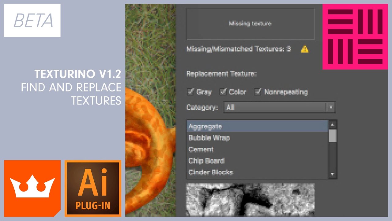ep.3 Find and Replace Textures | Beta | TEXTURINO v1.2 - YouTube