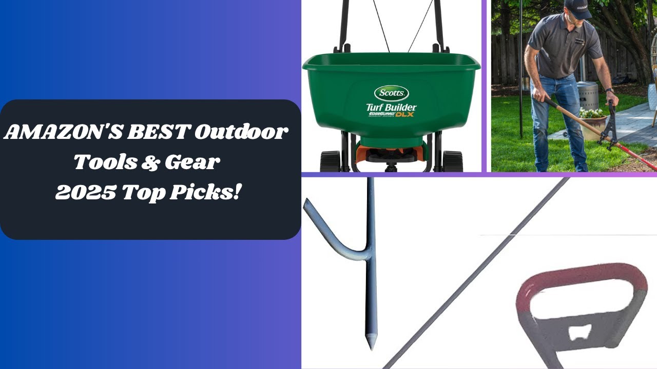 Amazon's BEST Outdoor Tools and Equipment for 2025! - YouTube