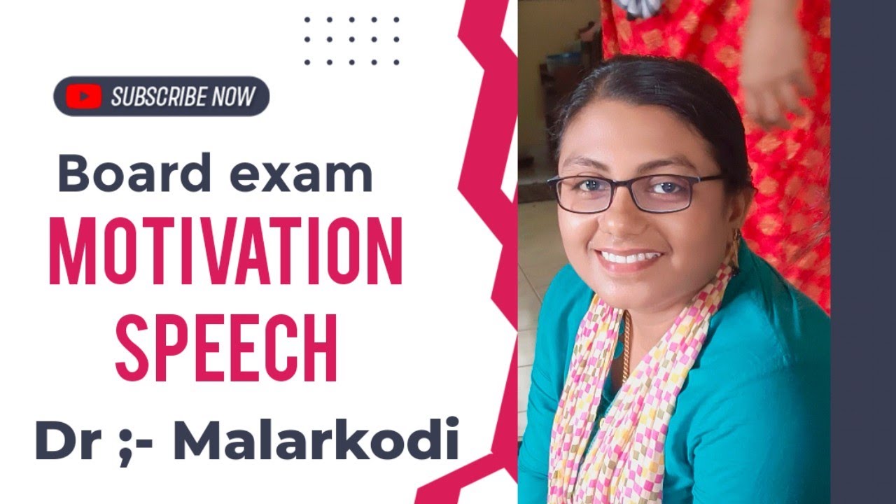 Board examination motivation speech by Dr ;- Malarkodi//Pr ;- Sam PS ...