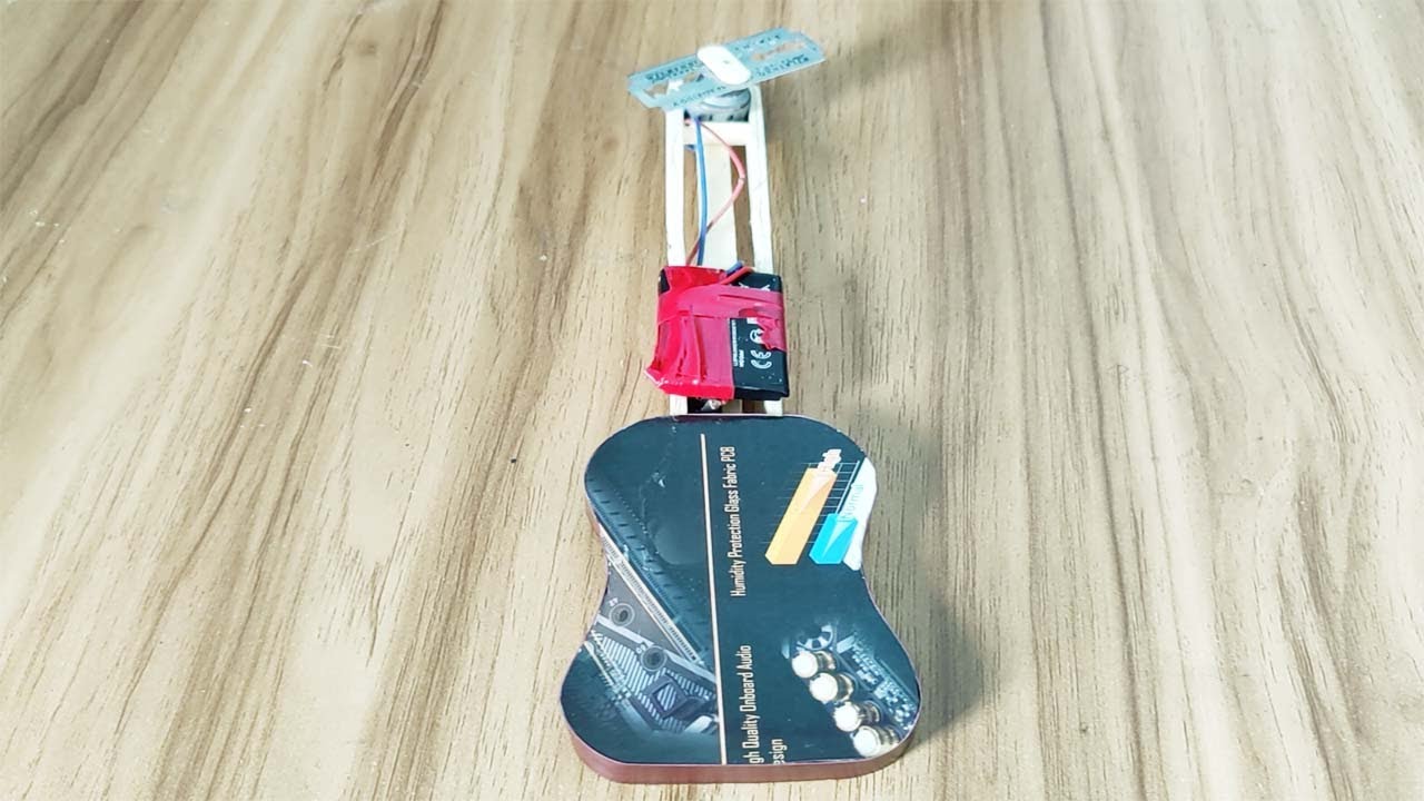 How To Make A Grass Cutter From Dc Motor At Home ! - YouTube