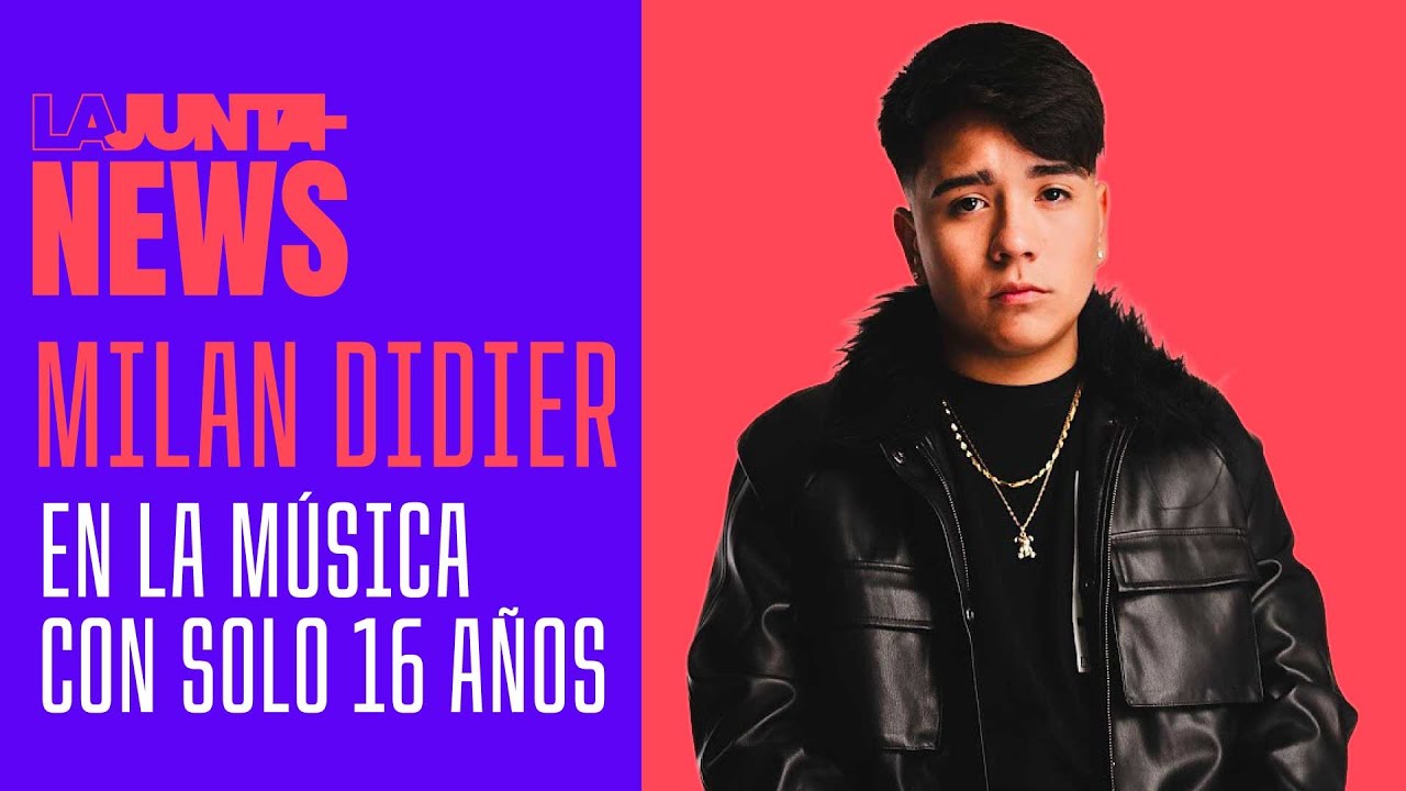 MILAN DIDIER: El nuevo MENORETE del REGGAETÓN CHILENO 🇨🇱 #LaJuntaNEWS ...