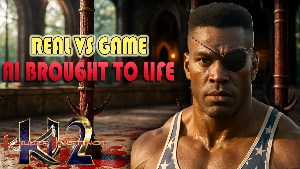 KILLER INSTINCT 2!! AI in REAL Life Ultra Realistic - ALL Characters ...