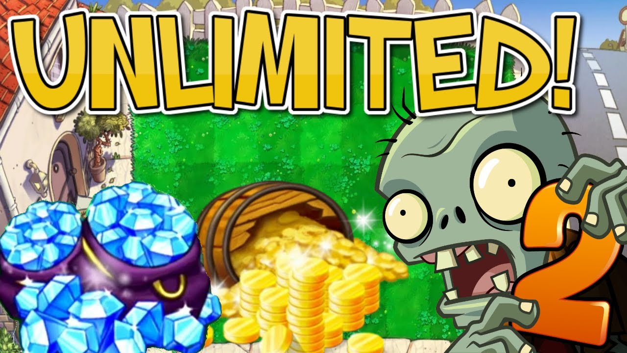 How to get unlimited coins/gem on ( Plants vs Zombies 2) with proof ...