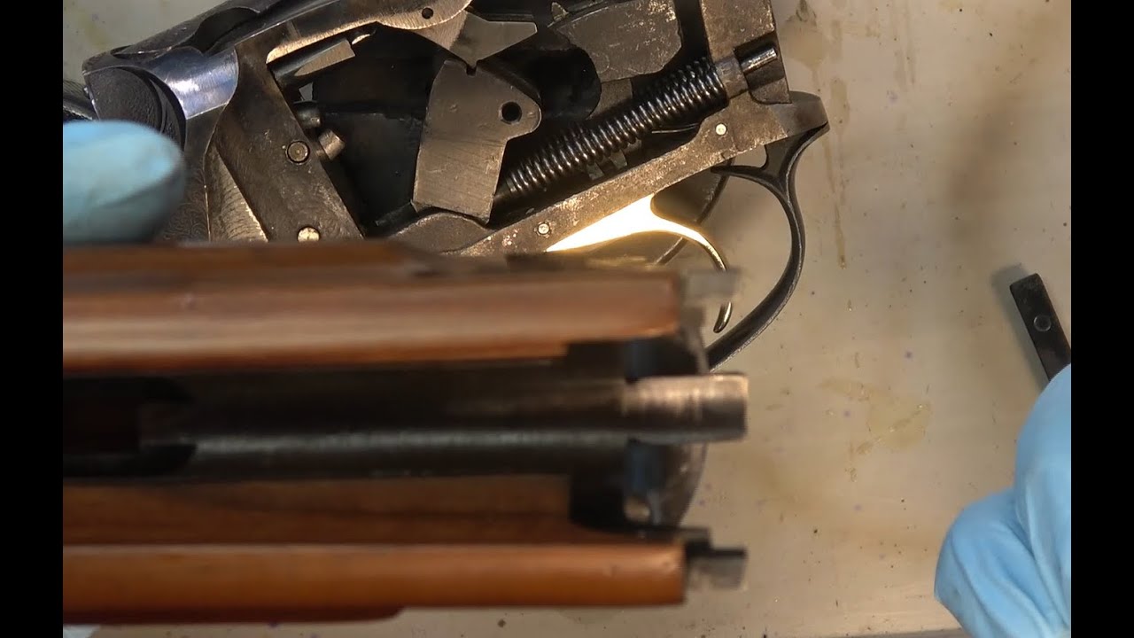 Gunsmithing the Break Open Action (Firing Pin Dragout Repair.) - YouTube